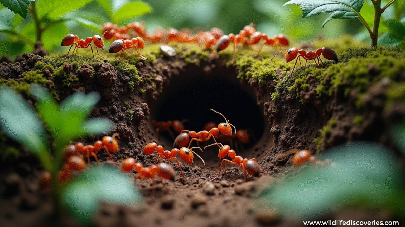 Ants Facts: Behavior, Adaptation and Communication