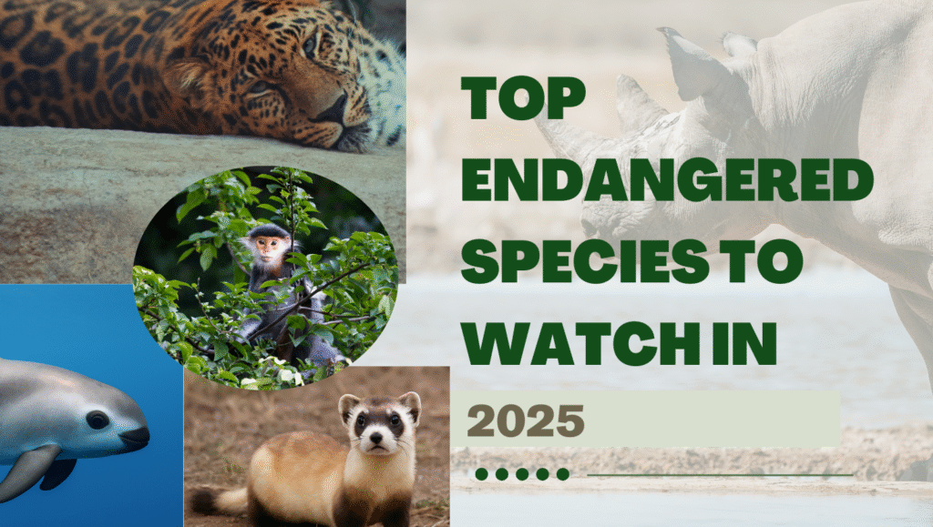 Top Endangered Species to Watch in 2025