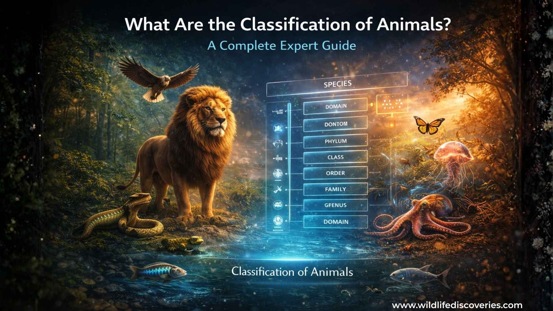 What are the classifications of animals? A Complete Guide