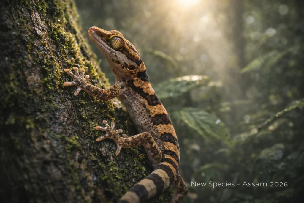 Raimona Bent-toed Gecko: New Species Discovered in Assam